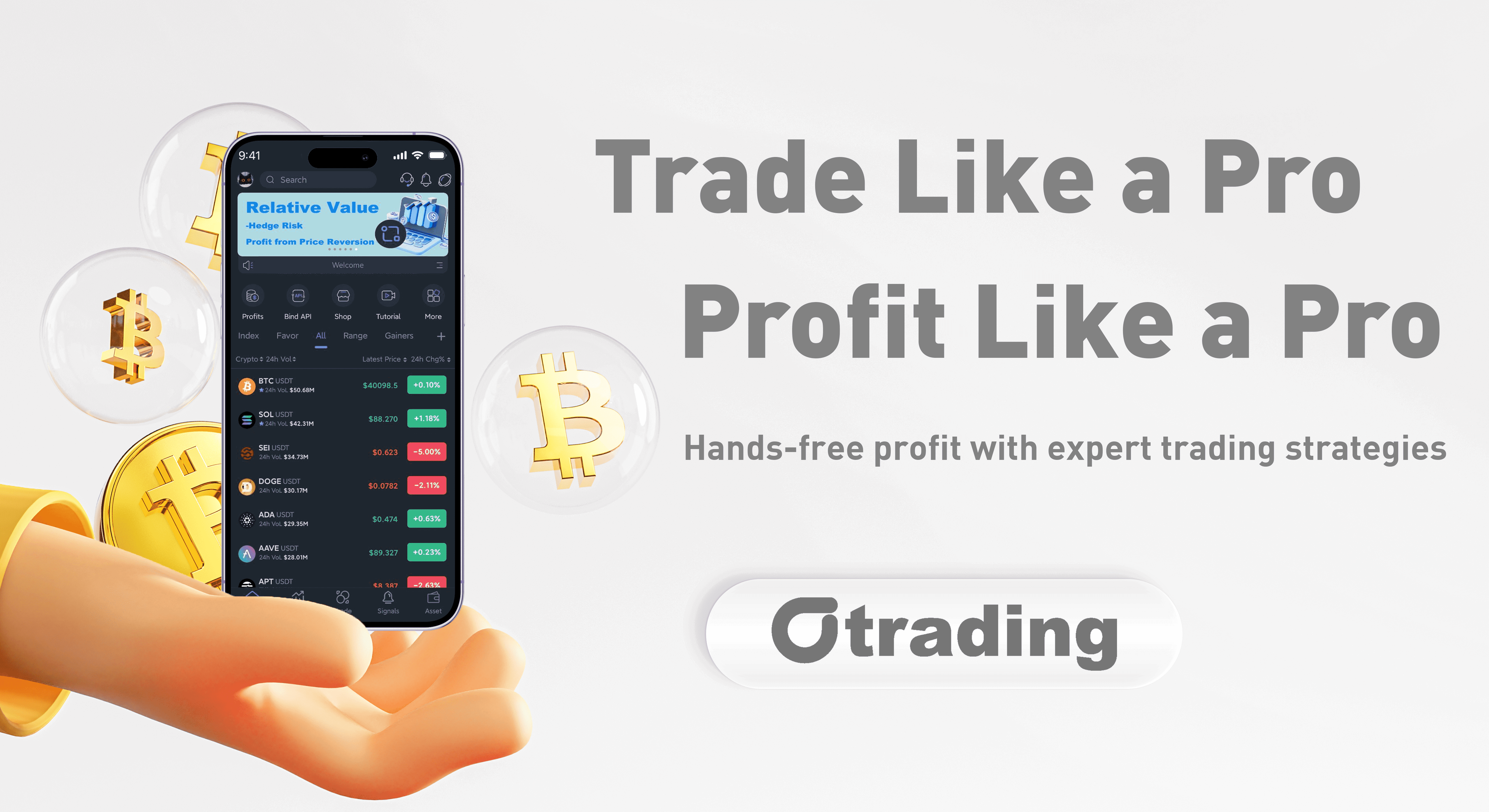 Otrading - Crypto Trading Assisant with Signals & Strategies Transform ...